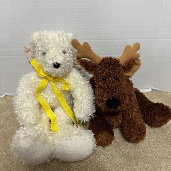 Hallmark | Toys | Hallmark Christmas Stuffed Animal Bundle White Angel ...